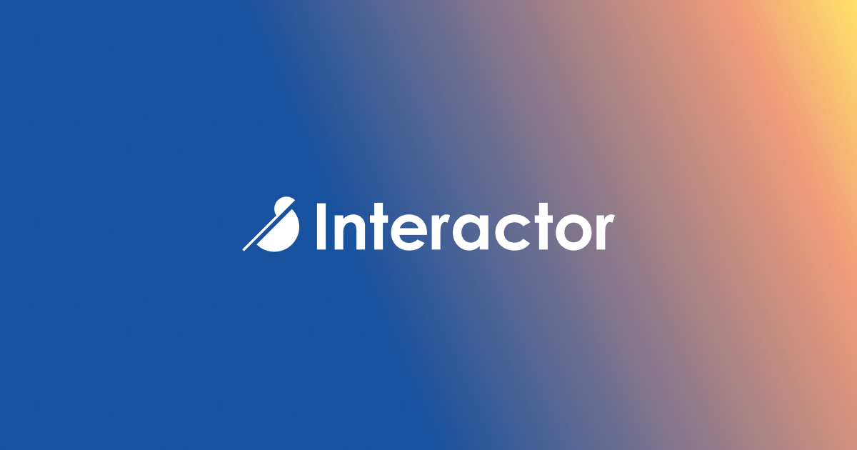 Interactor Ltd. | blog